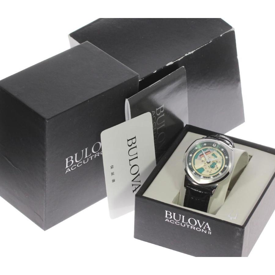 ☆極美品 箱・保付【BULOVA】ブローバ アキュトロンII 96A155 GMT デイト クォーツ メンズ : CLOSER Yahoo ...