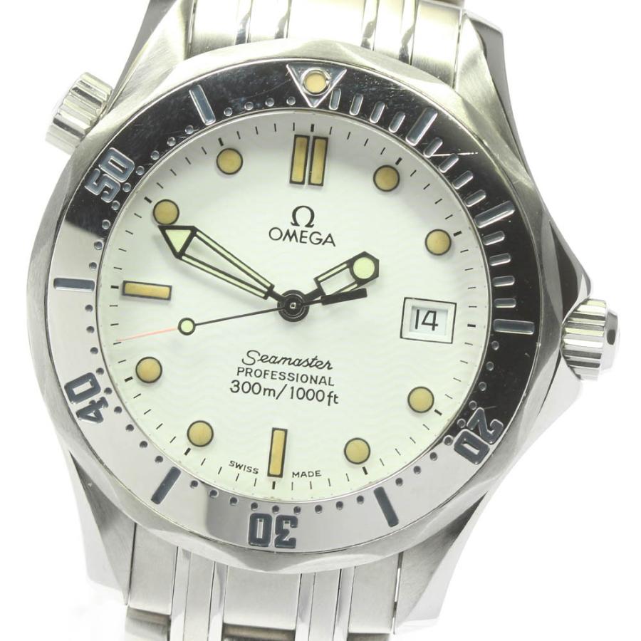 OMEGA 【OMEGA】オメガ シーマスター300 デイト 2562.20 クォーツ ボーイズ : CLOSER Yahoo!ショップ - 通販 - Yahoo!ショッピング