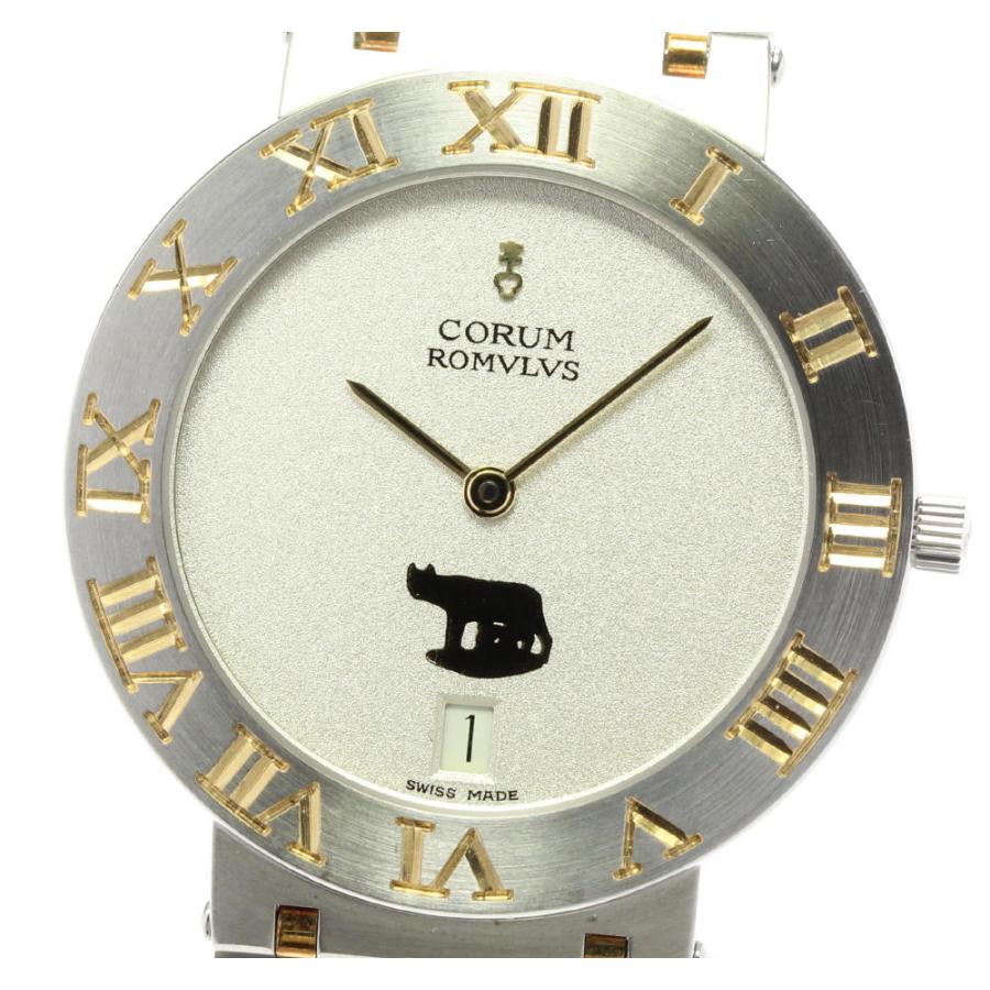 CORUM 【CORUM】コルム ロムルス デイト 43.903.21V48 クォーツ メンズ : CLOSER Yahoo!ショップ - 通販 - Yahoo!ショッピング