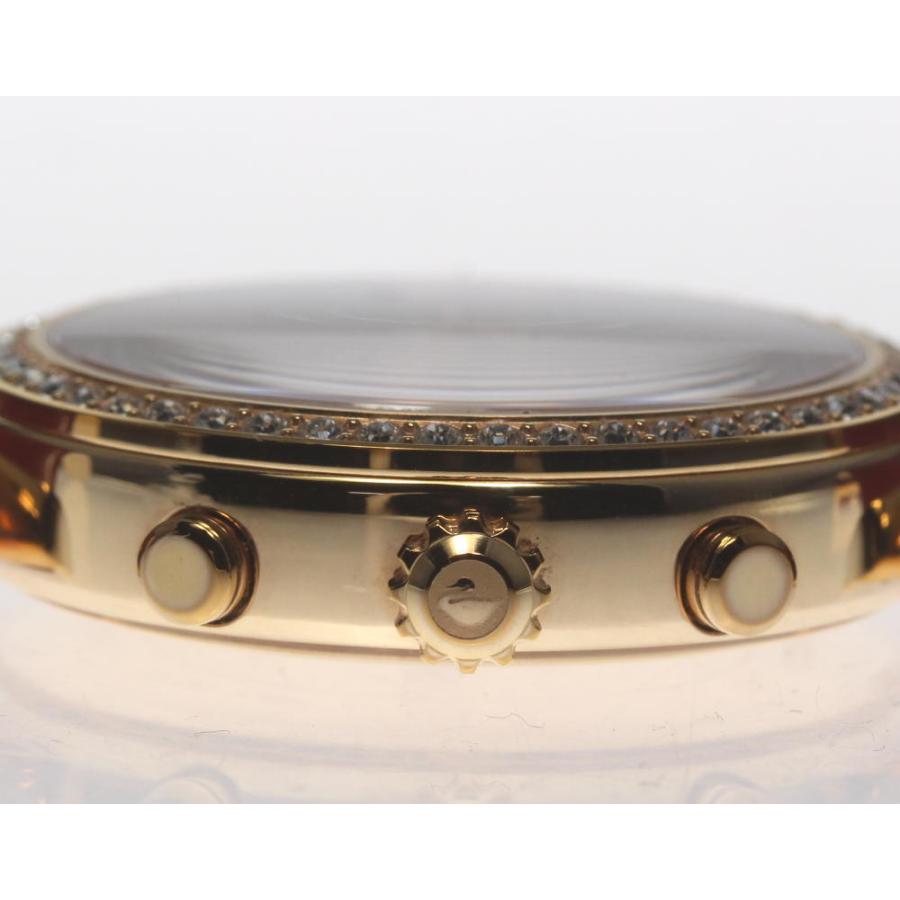 SWAROVSKI ☆良品 箱保付き【SWAROVSKI】スワロフスキー エラ ジャーニー クロノグラフ 5416701 クォーツ レディース ...