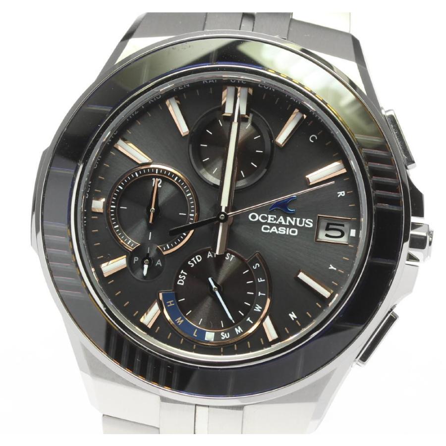CASIO（カシオ） 箱保付 ☆美品【CASIO】カシオ オシアナス マンタ OCW-S5000D-1AJF ソーラー電波 メンズ ...