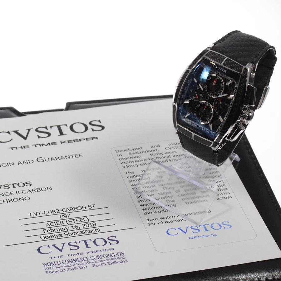 CVSTOS ☆保証書付【CVSTOS】クストス チャレンジ クロノII カーボン CVT-CHR2-CARBON 自動巻き メンズ【ev15】 : CLOSER Yahoo!ショップ ...