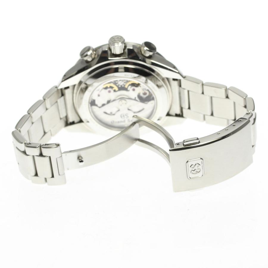 SEIKO ☆良品【SEIKO】セイコー グランドセイコー SBGB001/9R84-0AA0 クロノグラフ スプリングドライブ メンズ ...