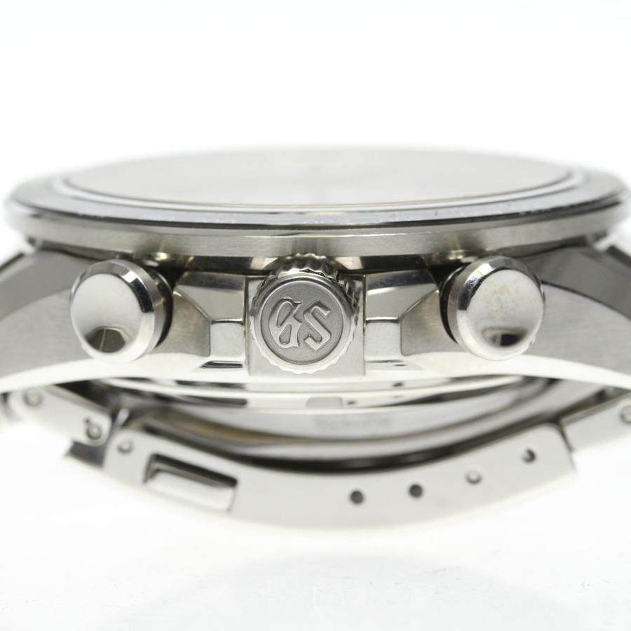 SEIKO ☆良品【SEIKO】セイコー グランドセイコー SBGB001/9R84-0AA0 クロノグラフ スプリングドライブ メンズ ...