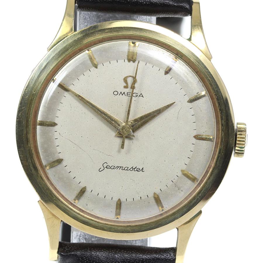 OMEGA ☆訳あり【OMEGA】オメガ シーマスター cal.420 K18YG 手巻き メンズ : CLOSER Yahoo!ショップ ...