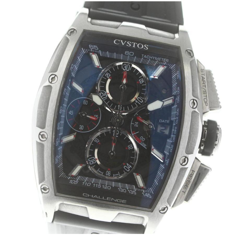 CVSTOS 箱付き 【CVSTOS】クストス チャレンジ クロノ CVT-CHR2 ST 自動巻き メンズ : CLOSER Yahoo!ショップ - 通販 - Yahoo!ショッピング