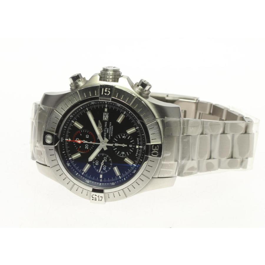 保証書付き【BREITLING】ブライトリング スーパーアベンジャー クロノグラフ A13375 自動巻き メンズ : 617014 ...