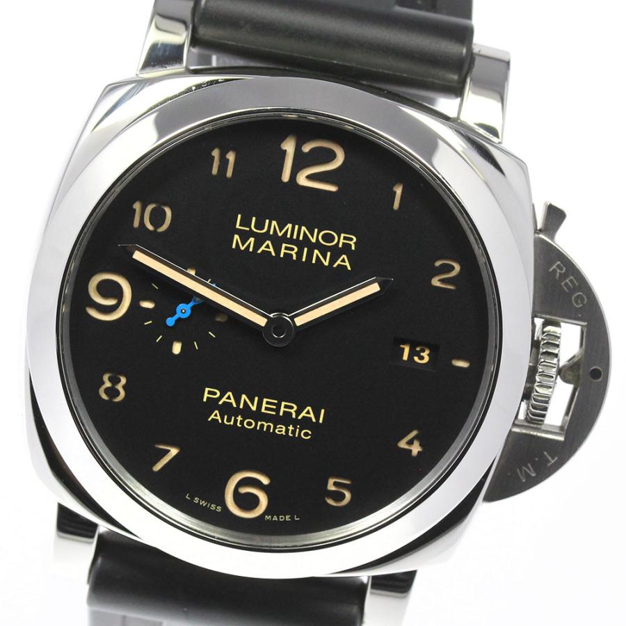 OFFICINE PANERAI ☆良品 箱保付【PANERAI】パネライ ルミノールマリーナ 1950 3デイズ アッチャイオ スモールセコンド デイト PAM01359 自動巻き メンズ ...