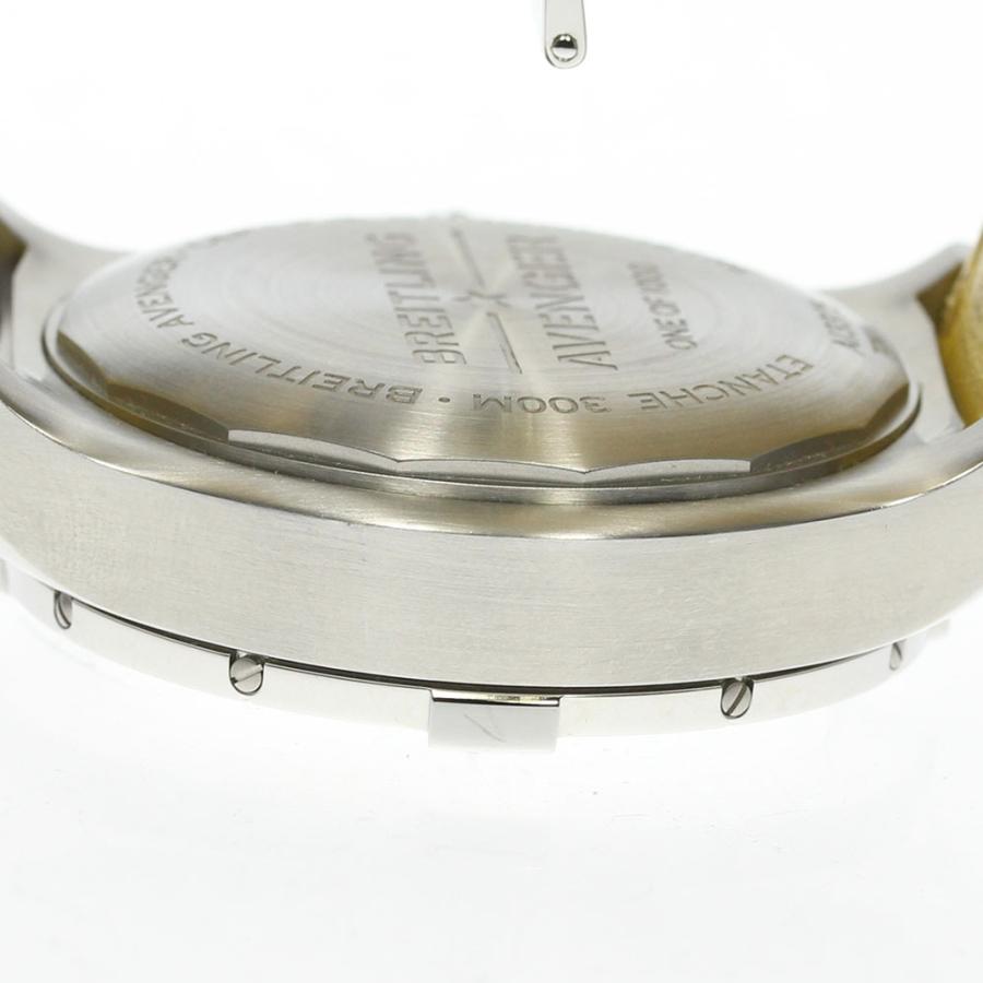 ブライトリング 箱保付 ☆美品【BREITLING】ブライトリング スーパーアベンジャー クロノグラフ A13375 自動巻き メンズ ...