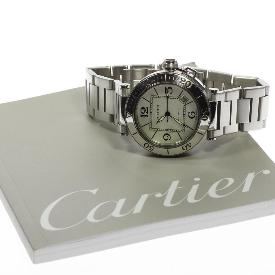 Cartier ☆訳あり★保証書付き【CARTIER】カルティエ パシャ シータイマー W31080M7 自動巻き メンズ : CLOSER Yahoo!ショップ - 通販 - Yahoo ...
