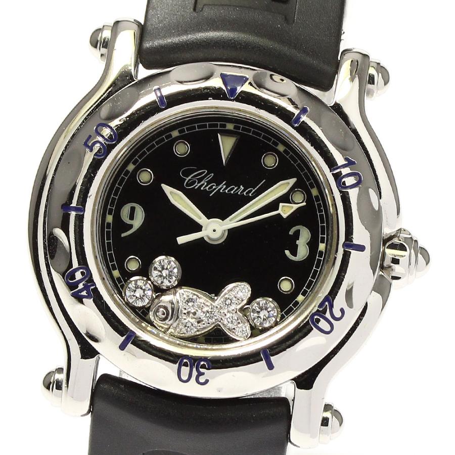 Chopard ショパール 27/8923 ハッピースポーツ フィッシュダイヤモンド クォーツ レディース 良品 箱・保証書付き_627170 : CLOSER Yahoo!ショップ - 通販 ...