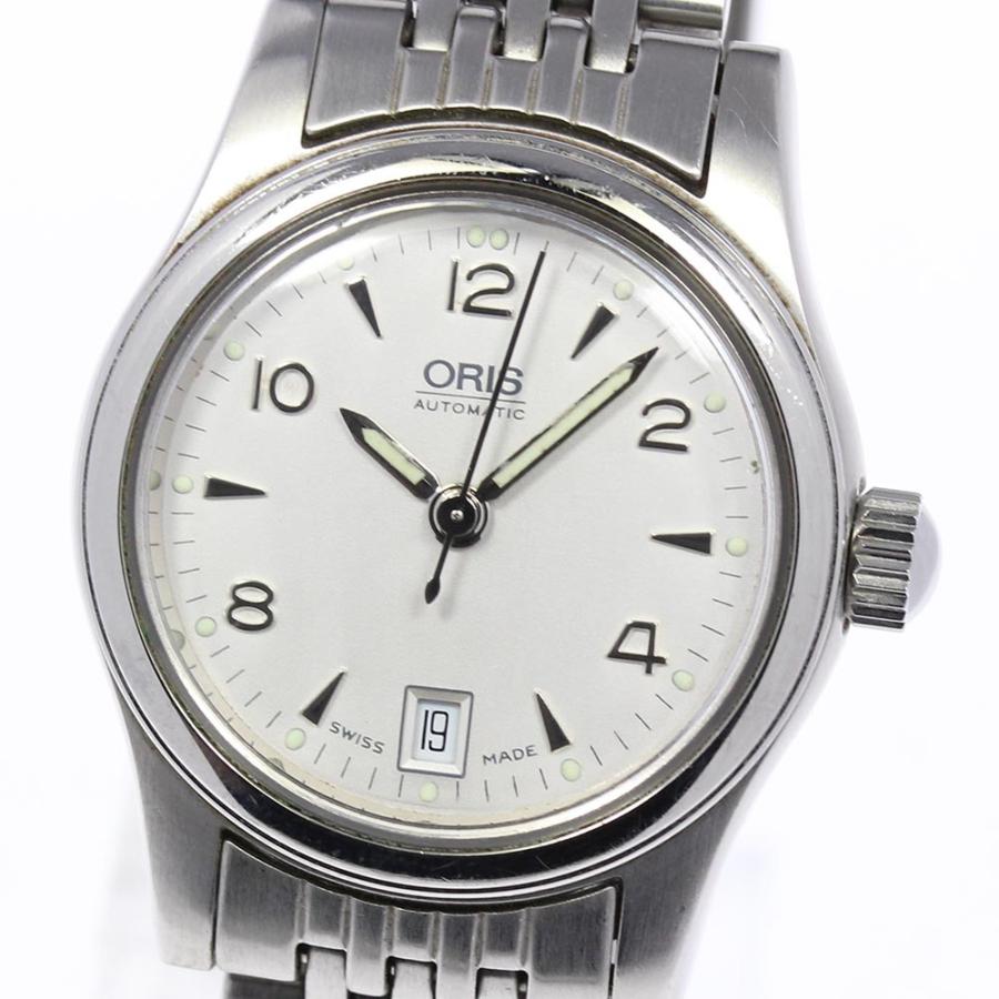 ORIS ☆良品【ORIS】オリス デイト 裏スケ 7510 自動巻き レディース : CLOSER Yahoo!ショップ - 通販 ...