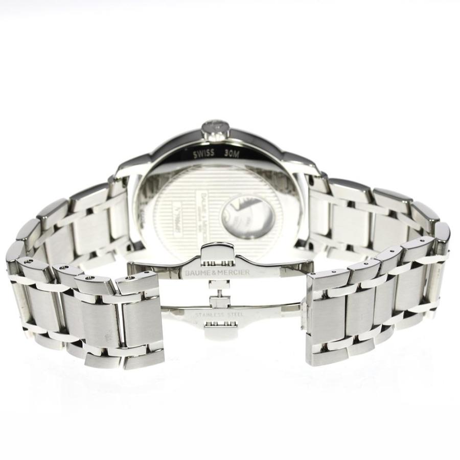 ☆良品★保証書付き【Baume & Mercier】ボーム＆メルシェ クラシマ デイト M0A08837 自動巻き メンズ :633619 ...
