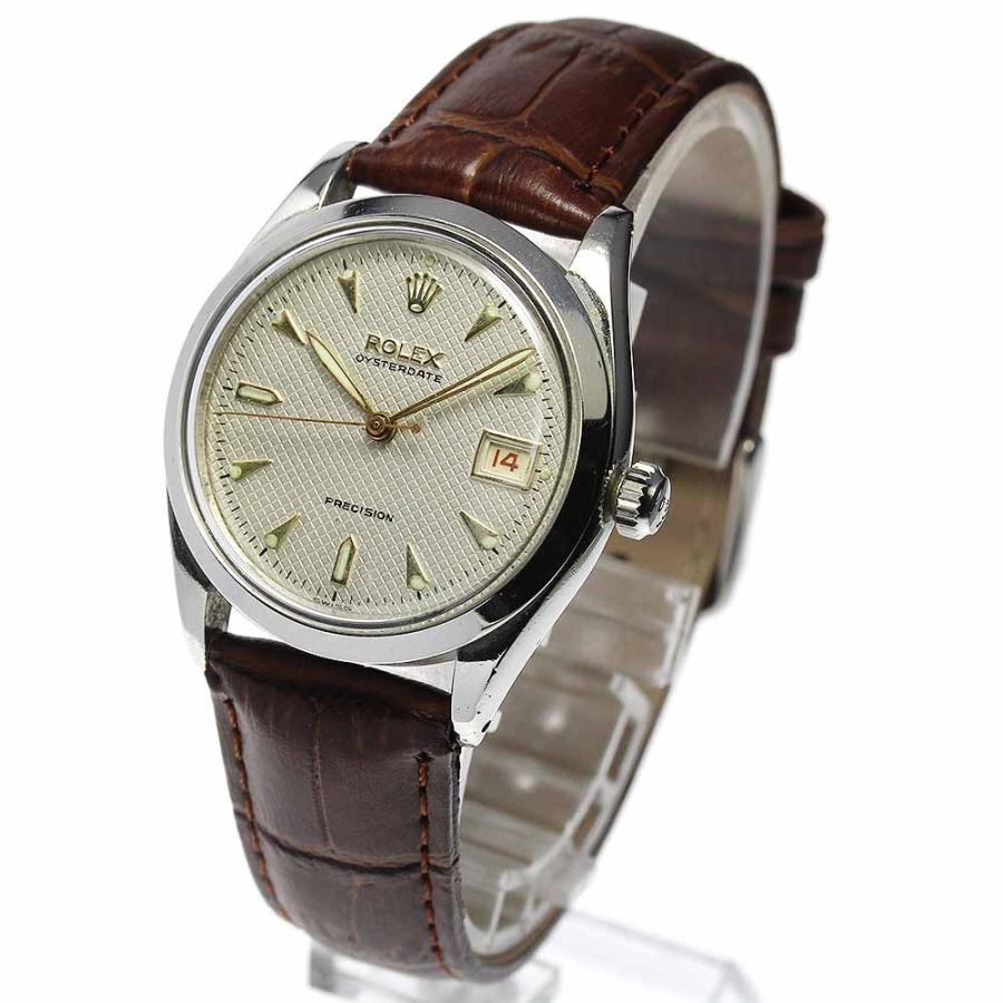ROLEX（ロレックス） 【ROLEX】ロレックス オイスターデイト プレシジョン cal.740 リダンダイアル 6294 手巻き メンズ ...