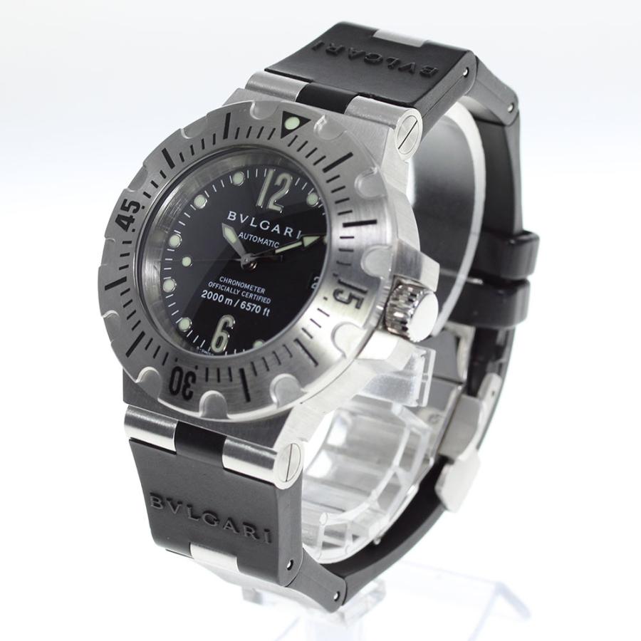 BVLGARI 【BVLGARI】ブルガリ ディアゴノ プロフェッショナル スクーバ SD42S デイト 自動巻き メンズ : CLOSER Yahoo!ショップ - 通販 - Yahoo ...