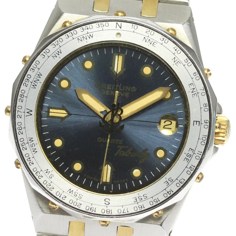 ブライトリング（BREITLING） 【BREITLING】ブライトリング タバリー デイト 80770 クォーツ メンズ : CLOSER ...