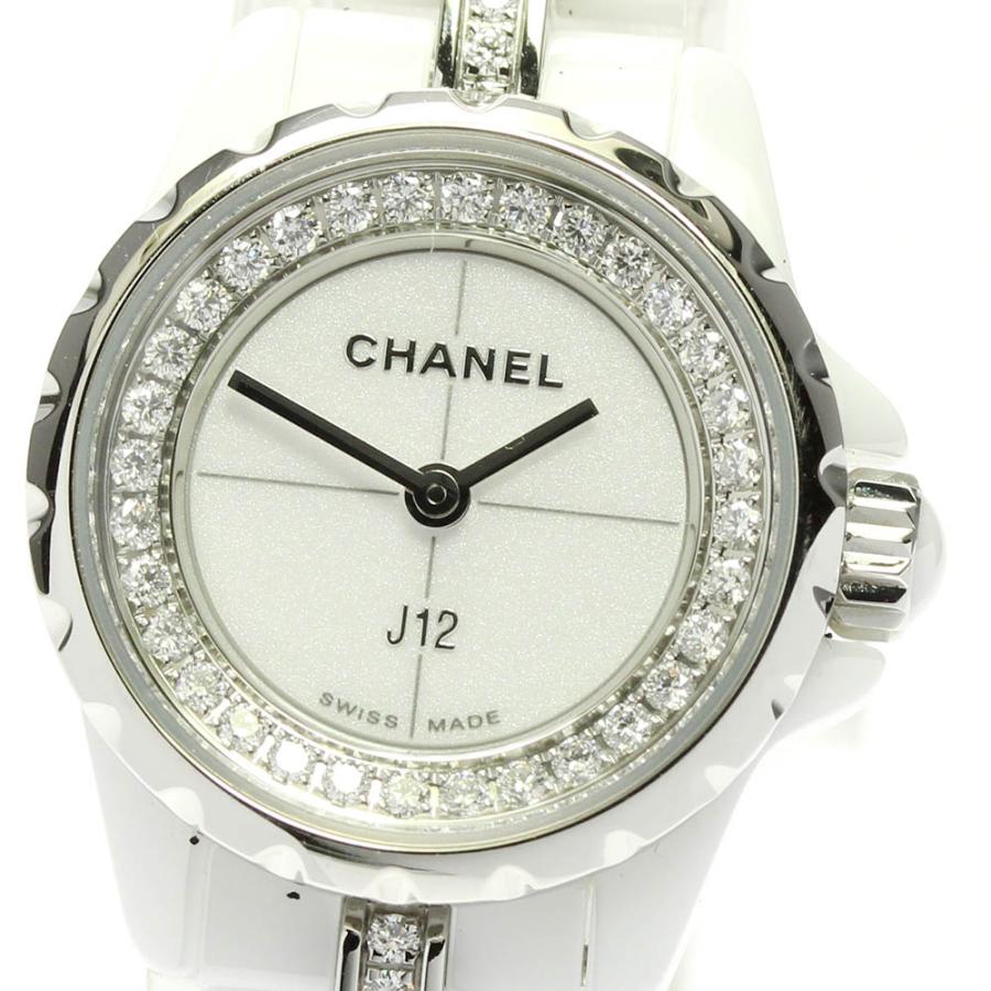 CHANEL シャネル H5238 J12 XS 白セラミック ブレスダイヤ クォーツ レディース 美品 _639749【中古】 : CLOSER Yahoo!ショップ - 通販 ...