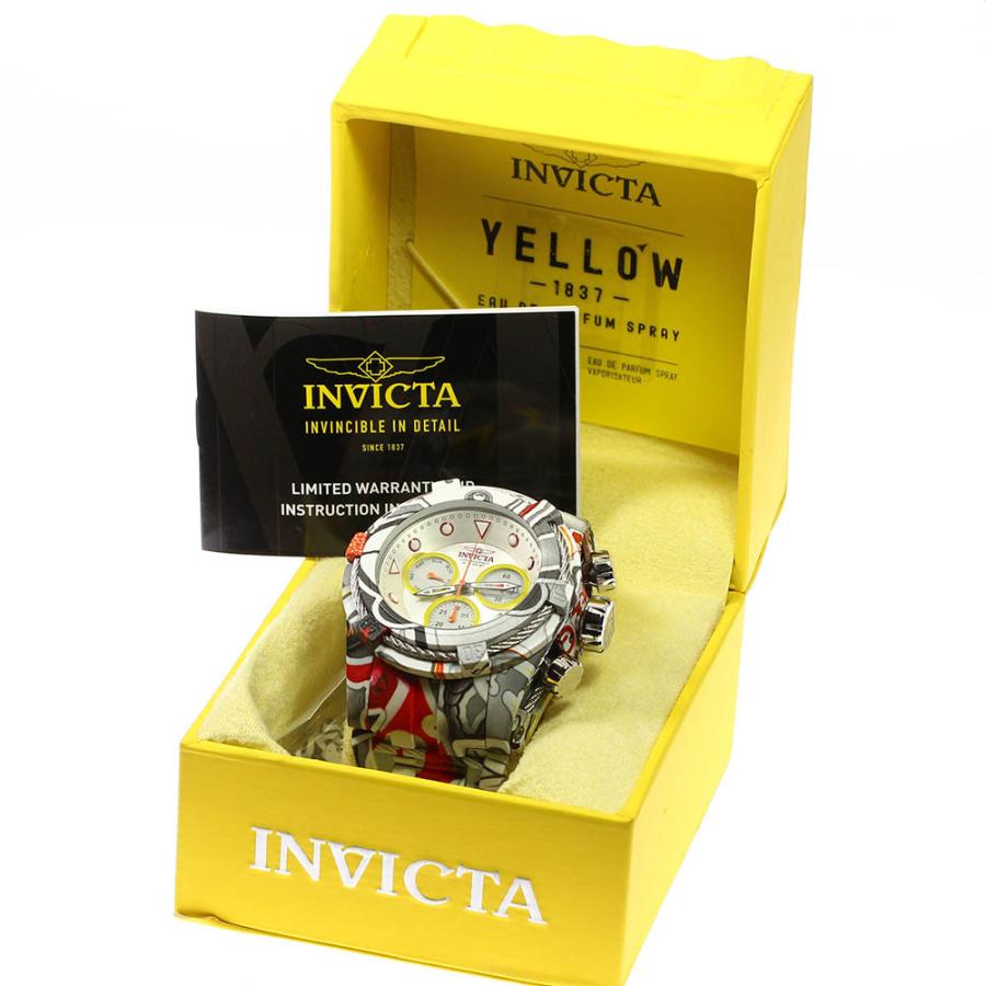 ☆良品★内箱付き【INVICTA】インビクタ ボルト グラフィティゼウス クロノグラフ 27095 クォーツ メンズ : CLOSER ...