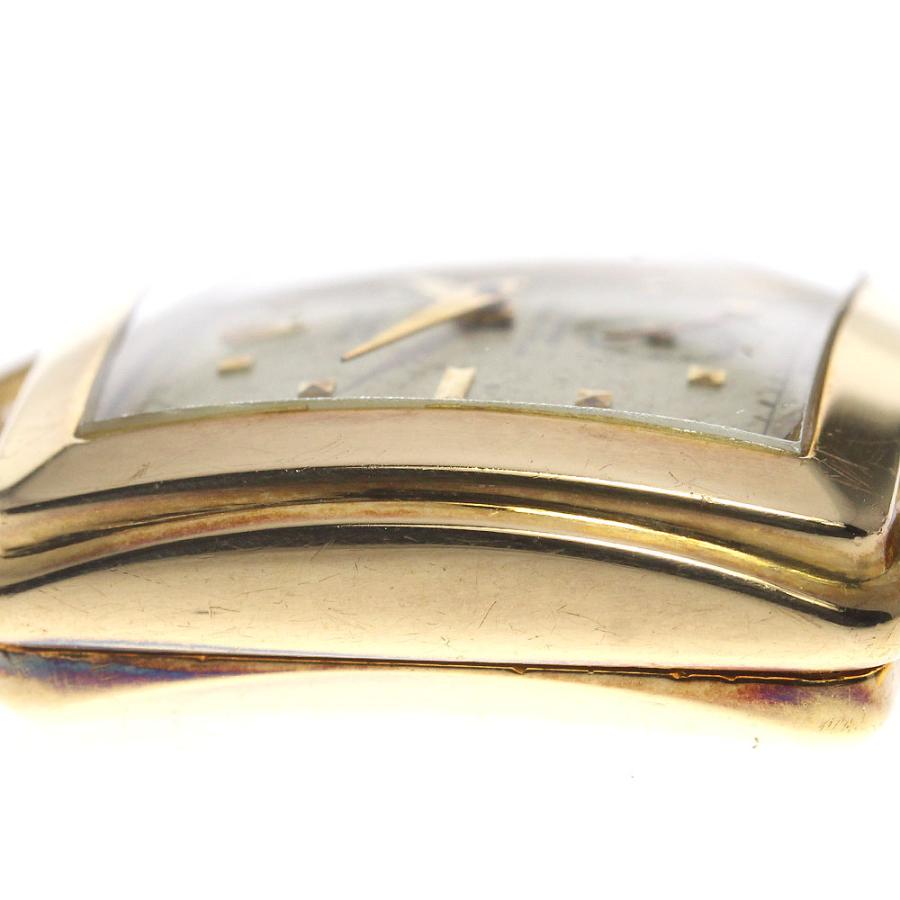 ☆訳あり 【ROLEX】ロレックス ペーパチュアル K18YG スクエア 4643 自動巻き メンズ_648999【ev20】 :648999 ...