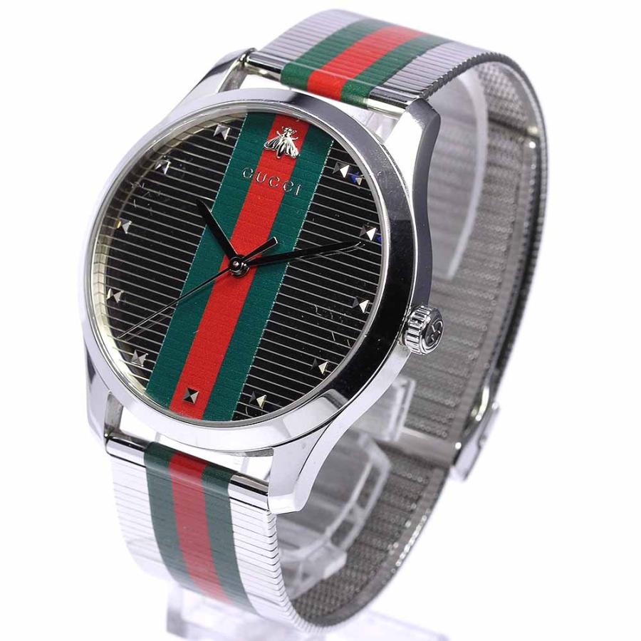 GUCCI ★箱・保証書付き【GUCCI】グッチ Gタイムレス 126.2/YA126284 クォーツ メンズ : CLOSER Yahoo ...