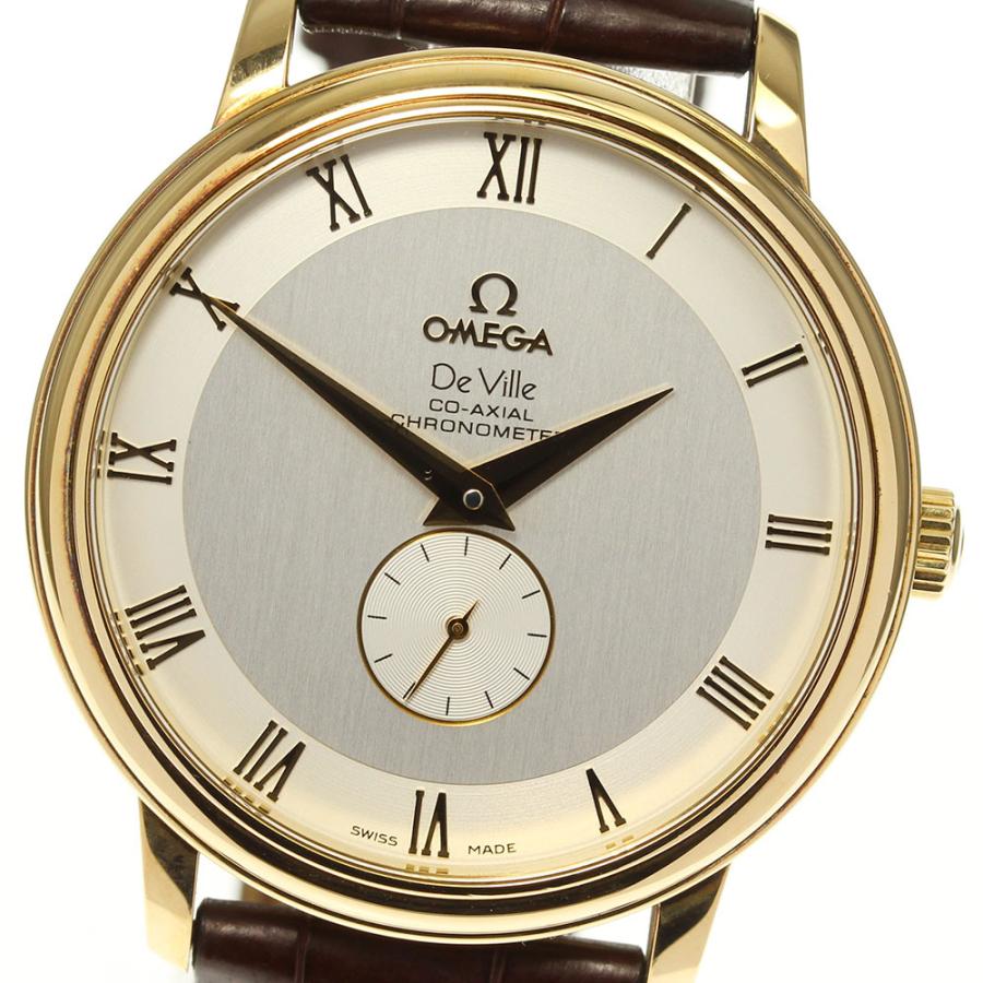 OMEGA 【OMEGA】オメガ デビル コーアクシャル K18PG 4693.71.02 自動巻き メンズ : CLOSER Yahoo!ショップ - 通販 - Yahoo!ショッピング