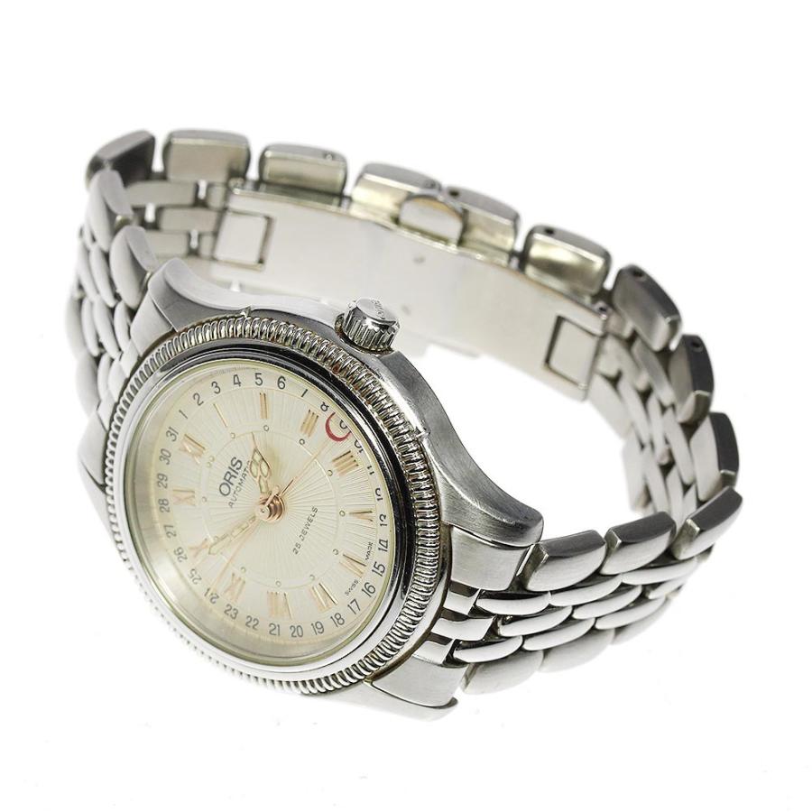 ORIS（オリス） ★箱・保証書付き【ORIS】オリス ポインターデイト 7465B シースルーバック 自動巻き メンズ : CLOSER ...