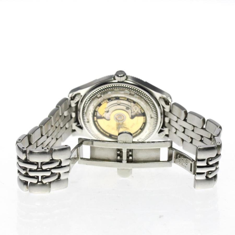 ORIS（オリス） ★箱・保証書付き【ORIS】オリス ポインターデイト 7465B シースルーバック 自動巻き メンズ : CLOSER ...