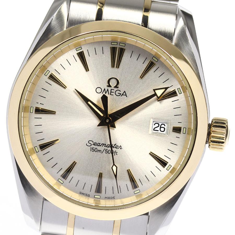 OMEGA 【OMEGA】オメガ シーマスター アクアテラ デイト 2317.30 クォーツ メンズ : CLOSER Yahoo!ショップ ...