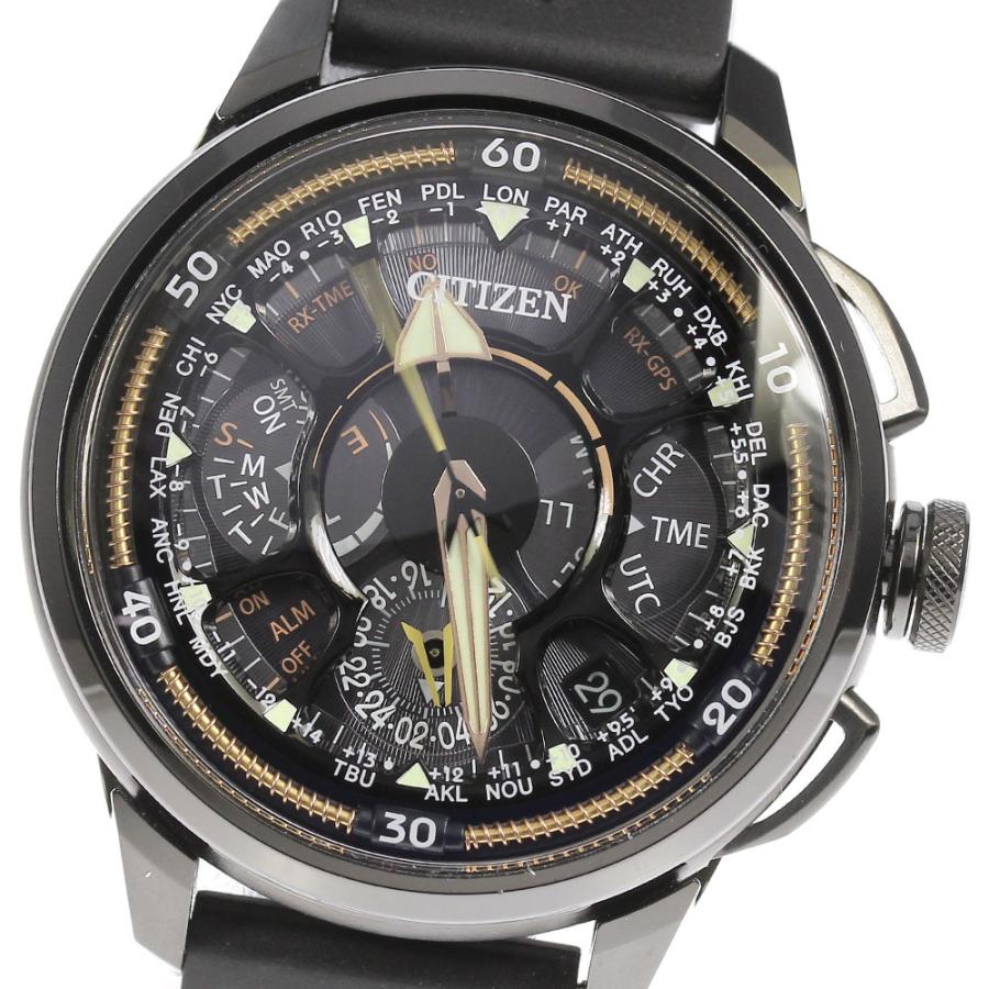 CITIZEN ☆極美品★箱付き【CITIZEN】シチズン サテライトウェーブ シチズン100周年記念モデル GPS F990-T024611 ソーラー電波 メンズ : CLOSER ...
