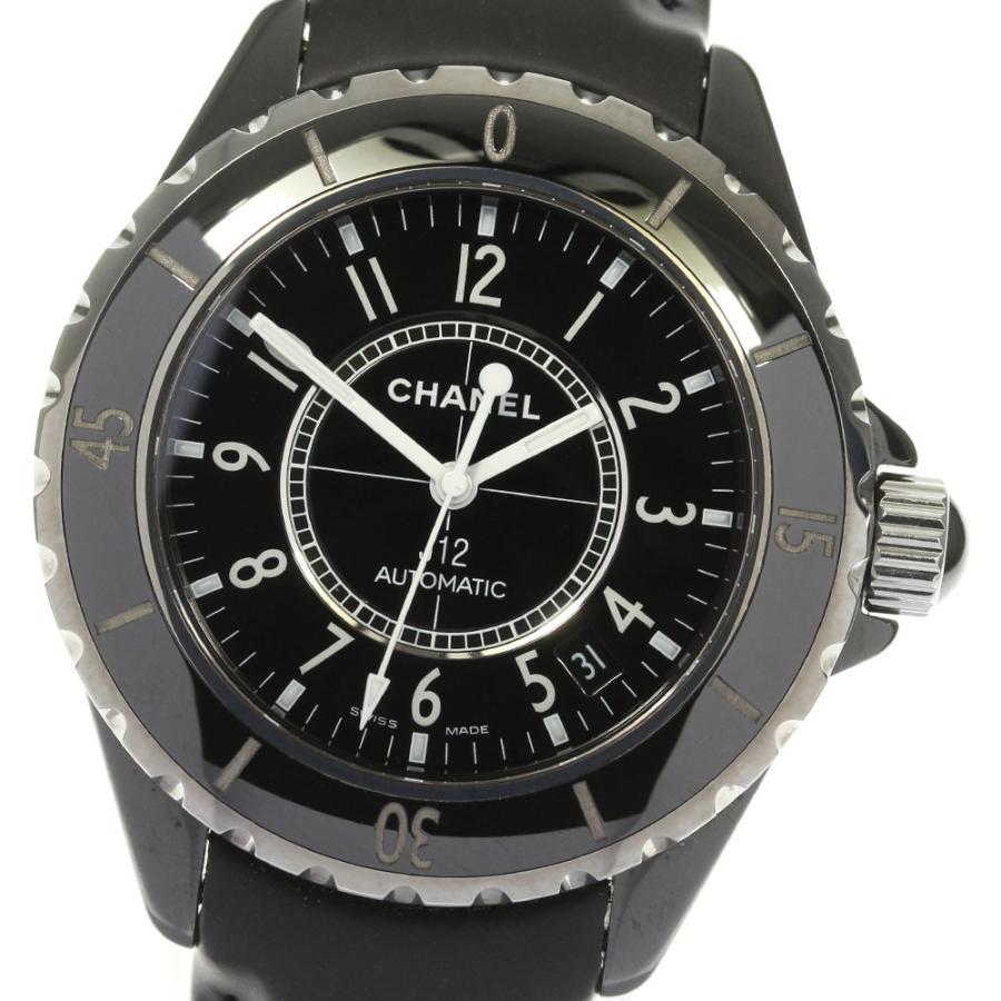 ☆美品【CHANEL】シャネル J12 黒セラ H0683 自動巻き メンズ :656266:CLOSER Yahoo!ショップ - 通販 ...
