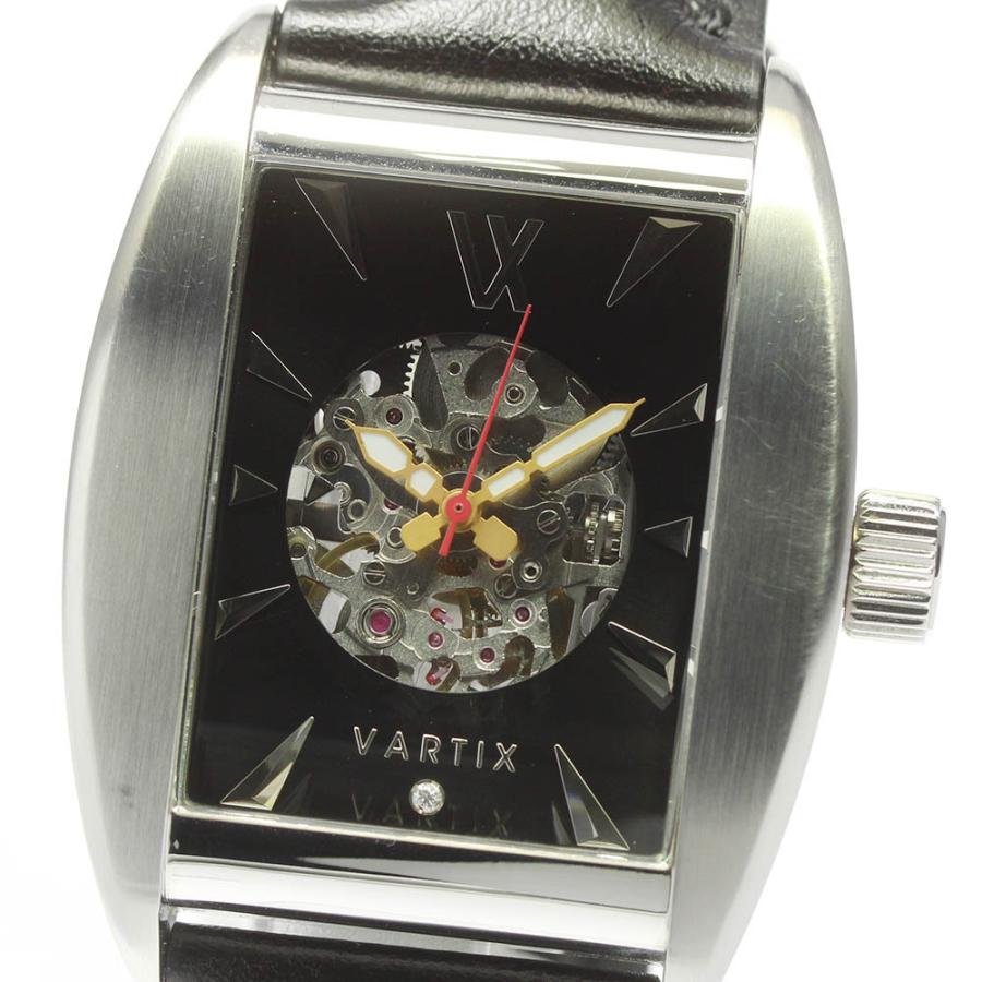 ☆良品★箱付き【VARTIX】ヴァティックス GROWTH ダイヤ0.13ct 自動巻き メンズ : CLOSER Yahoo!ショップ - 通販 - Yahoo!ショッピング