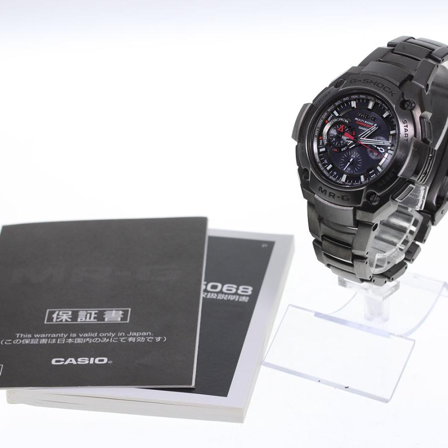 CASIO ☆良品★保証書付き【CASIO】カシオ Gショック MR-G MRG-8100B-1AJF ソーラー電波 メンズ : CLOSER Yahoo!ショップ - 通販 - Yahoo ...