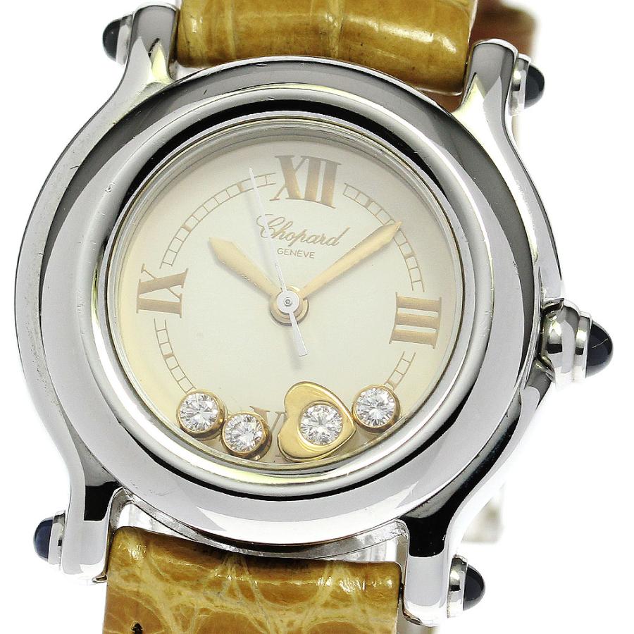Chopard ショパール 27/8245-23 ハッピースポーツ ハートダイヤ クォーツ レディース _660867 : CLOSER Yahoo!ショップ - 通販 - Yahoo!ショッピング