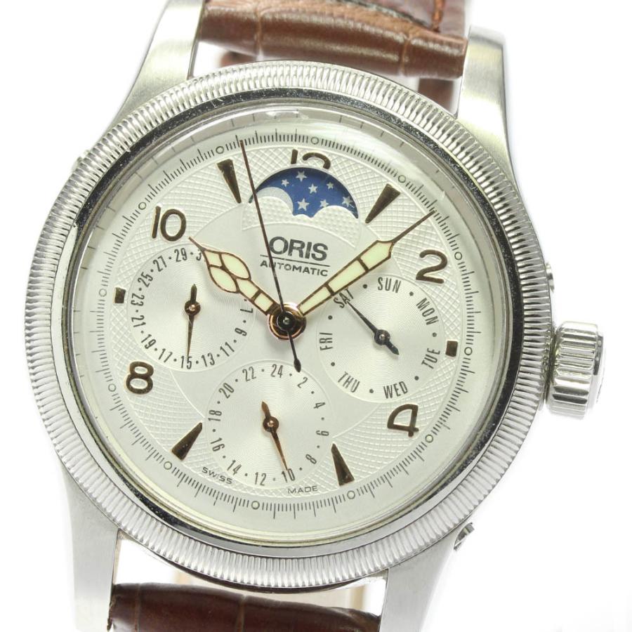 ORIS 【ORIS】オリス デイデイト ムーンフェイズ 7566 自動巻き メンズ : CLOSER Yahoo!ショップ - 通販 ...