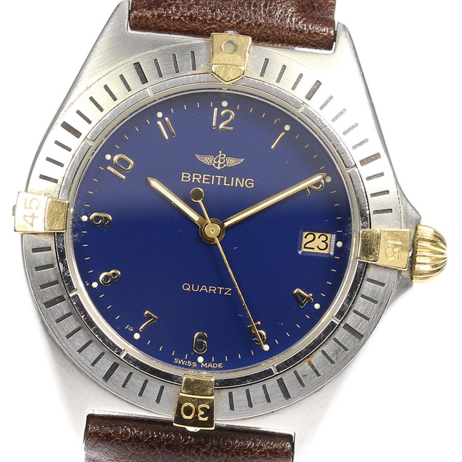 ブライトリング ☆良品【BREITLING】ブライトリング カリスト デイト 80510 クォーツ メンズ : CLOSER Yahoo!ショップ - 通販 - Yahoo!ショッピング