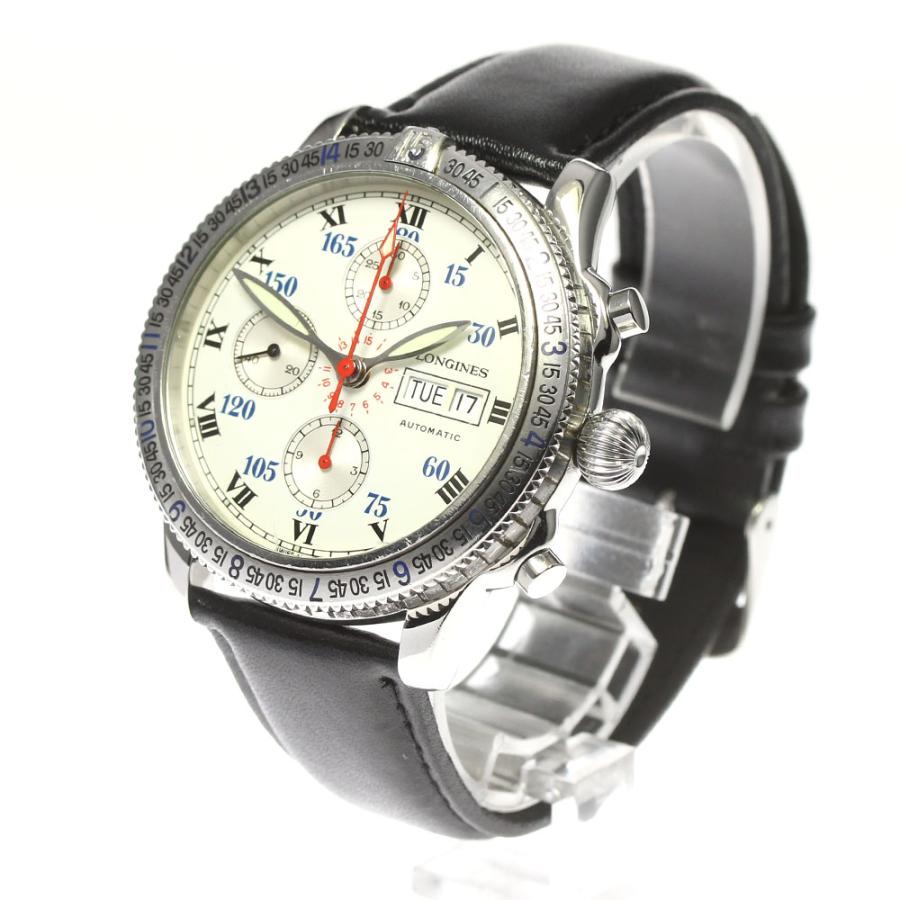 LONGINES（ロンジン） 【LONGINES】ロンジン リンドバーグ クロノグラフ デイデイト L2.618.4 自動巻き メンズ_662064 : CLOSER Yahoo!ショップ ...