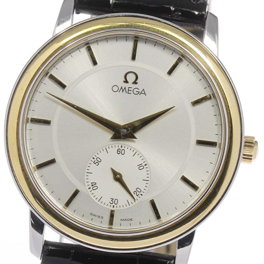 OMEGA ★保証書付き【OMEGA】オメガ プレステージ スモールセコンド cal.651 手巻き メンズ : CLOSER Yahoo ...