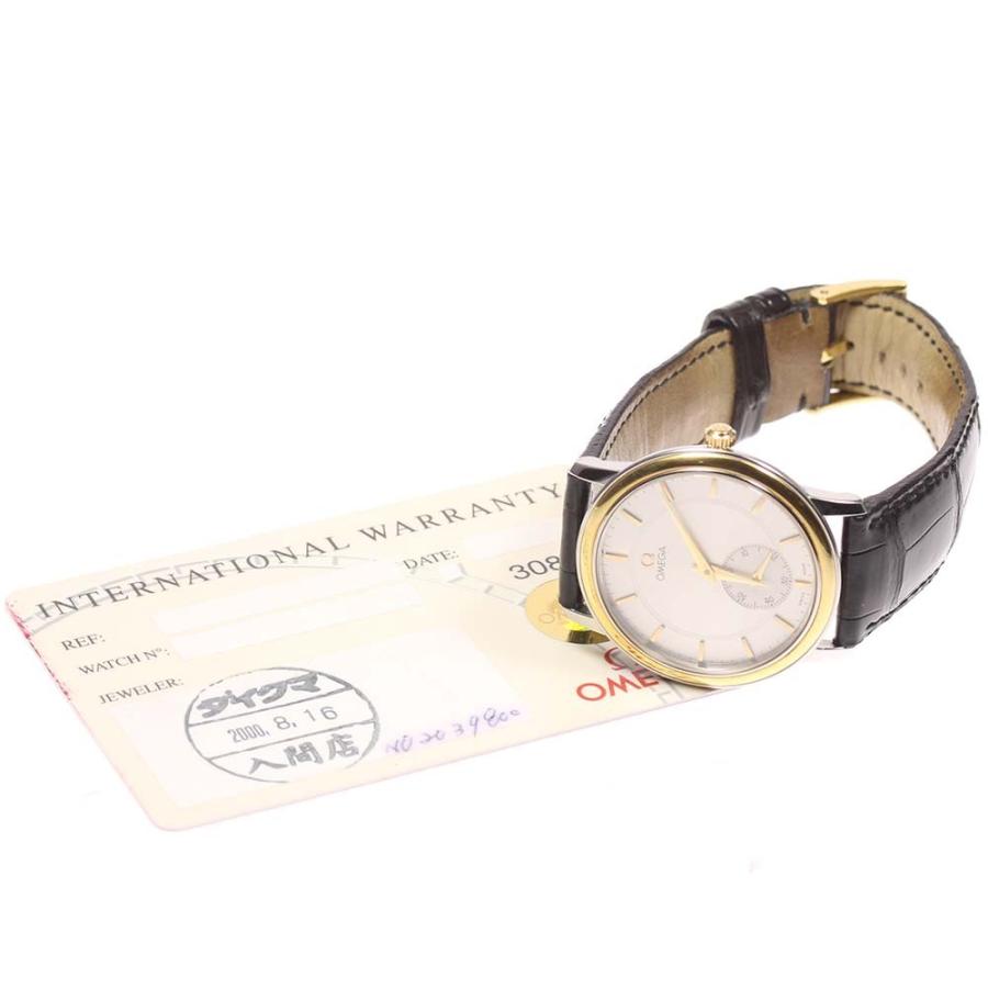 OMEGA ★保証書付き【OMEGA】オメガ プレステージ スモールセコンド cal.651 手巻き メンズ : CLOSER Yahoo ...