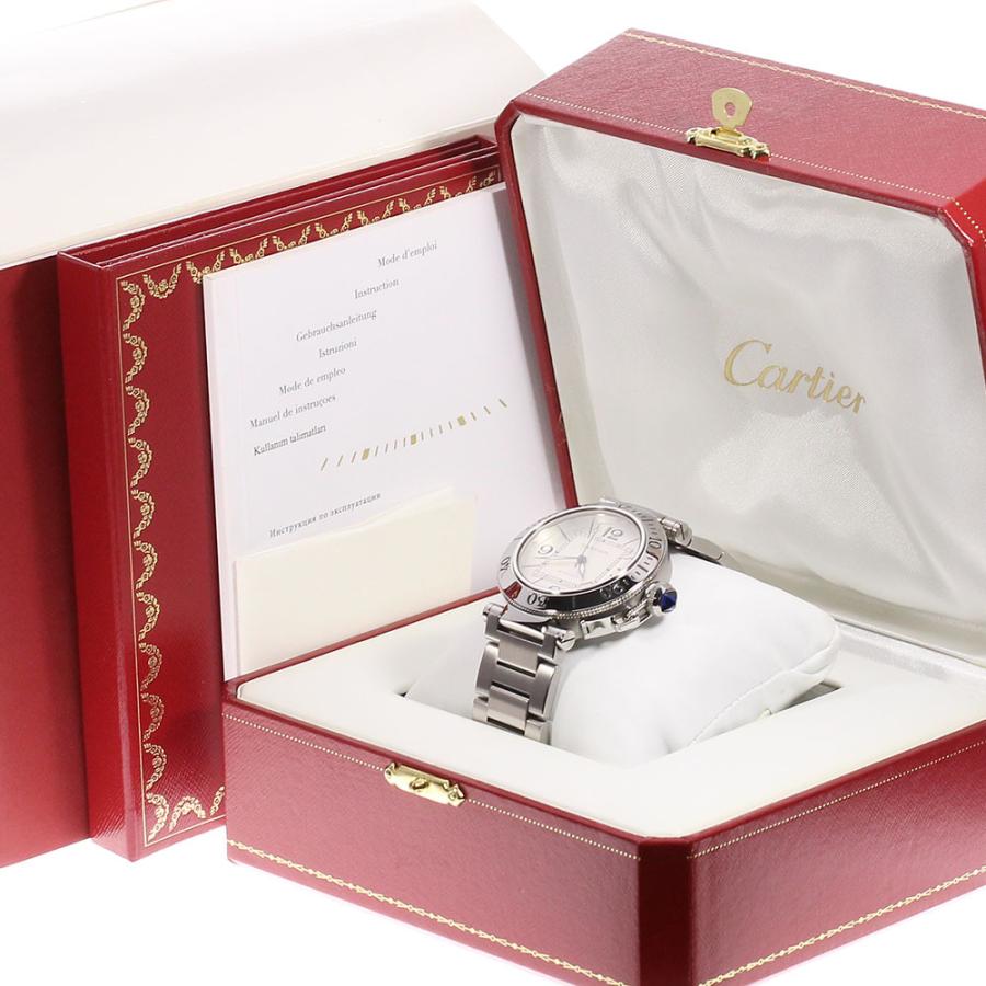 Cartier ☆良品★箱・保証書付き【CARTIER】カルティエ パシャシータイマー W31080M7 自動巻き メンズ : CLOSER Yahoo!ショップ - 通販 - Yahoo ...