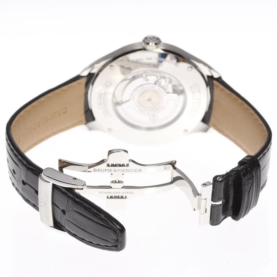 BAUME&MERCIER ☆美品★箱・保証書付き【Baume & Mercier】ボーム＆メルシェ クリフトン デュアルタイム ...