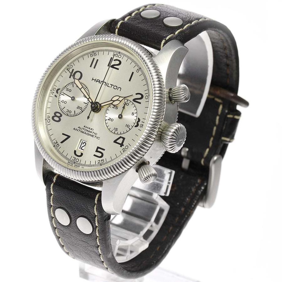 ☆良品★箱付き【HAMILTON】ハミルトン カーキ パイオニア クロノグラフ H604160 自動巻き メンズ :665559:CLOSER ...