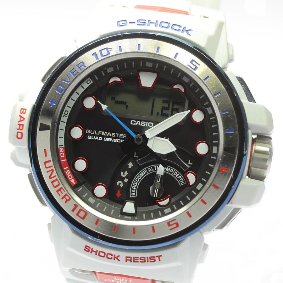 CASIO ★箱・保証書付き【CASIO】カシオ Gショック ガルフマスター GWN-Q1000K-7AJR ソーラー電波 メンズ ...