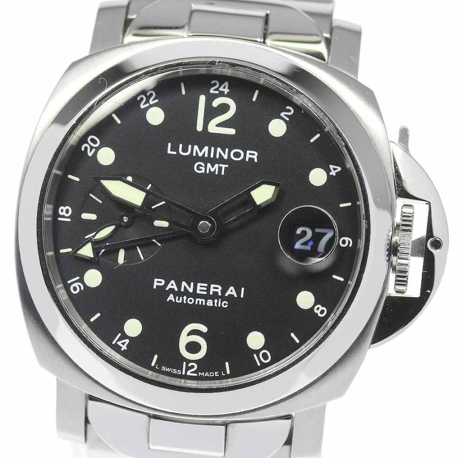 ☆良品【PANERAI】パネライ ルミノール GMT PAM00160 自動巻き メンズ :670506:CLOSER Yahoo!ショップ ...