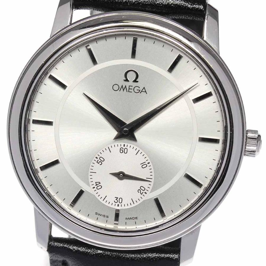 OMEGA ☆良品★保証書付き【OMEGA】オメガ デビル プレステージ スモールセコンド cal.651 125.0050 手巻き メンズ ...