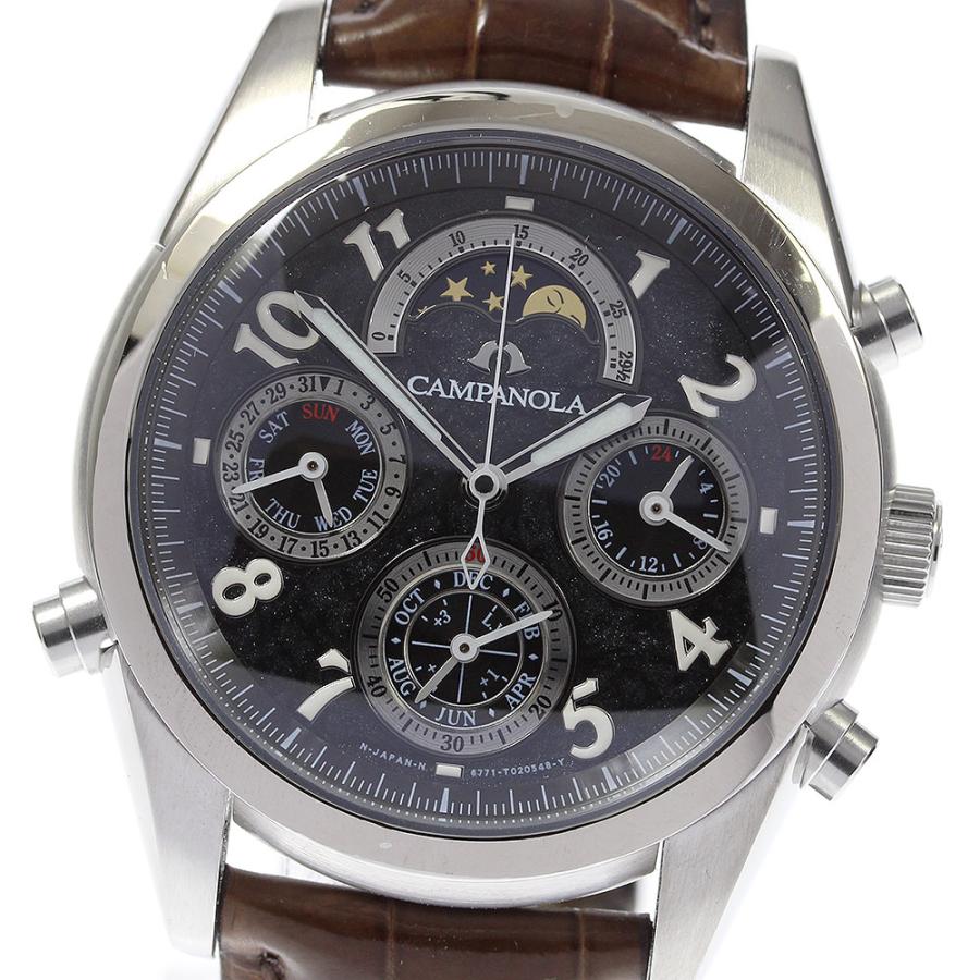 CITIZEN ★箱・保証書付き【CITIZEN】シチズン カンパノラ グランドコンプリケーション 黒橡 CTR57-1091/6771 ...