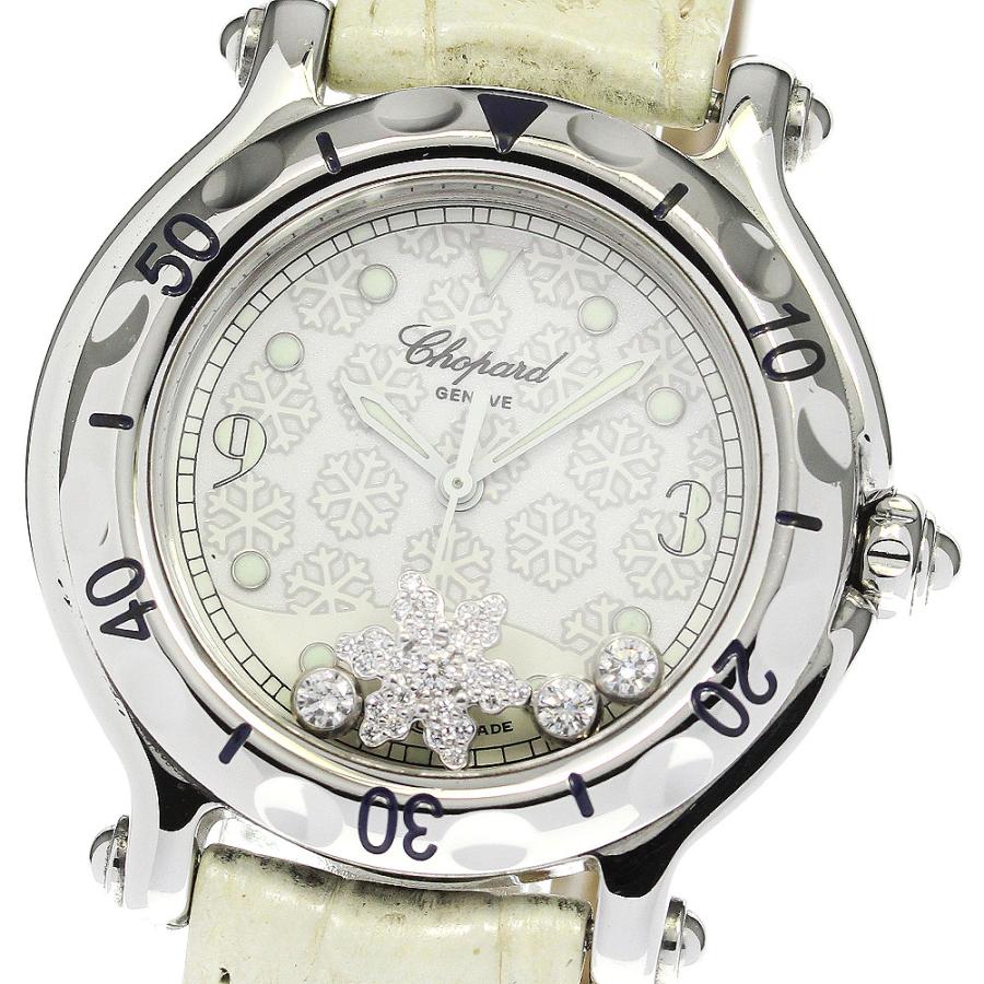 Chopard ショパール 27/8949 ハッピースポーツ スノーフレーク デイト クォーツ レディース _680047 : CLOSER Yahoo!ショップ - 通販 - Yahoo ...
