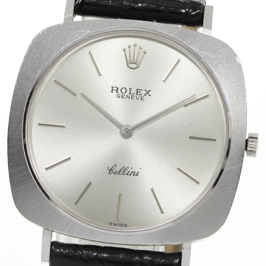 ROLEX 【ROLEX】ロレックス チェリーニ 3747 K18WG ヴィンテージ Cal.1600 手巻き メンズ : CLOSER ...