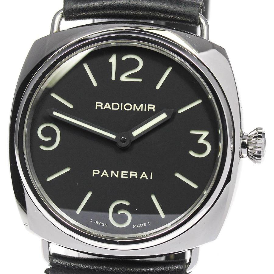 OFFICINE PANERAI 【PANERAI】パネライ ラジオミール ベース PAM00210 手巻き メンズ : CLOSER ...