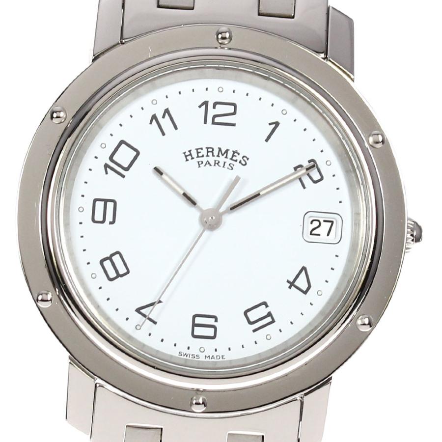 HERMES ☆良品【HERMES】エルメス クリッパー デイト CL6.710 クォーツ メンズ : CLOSER Yahoo!ショップ - 通販 - Yahoo!ショッピング