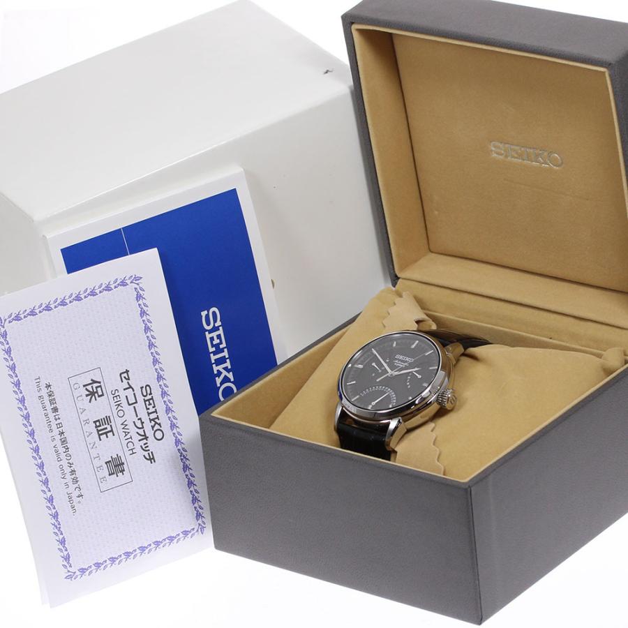 SEIKO ★箱・保証書付き【SEIKO】セイコー プレサージュ SARD005/6R24-00C0 レトログラード パワーリザーブ 自動巻き ...